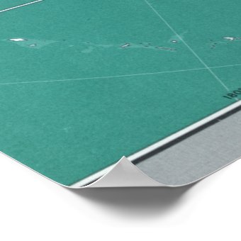 Gold Silver Major Metals Map of the United States Poster | Zazzle