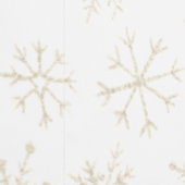 Gold Snowflake Pattern Wallpaper | Zazzle