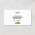 Gold Sofa | Furniture Business Card | Zazzle
