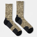 Gold Sparkle Faux Glitter Socks | Zazzle