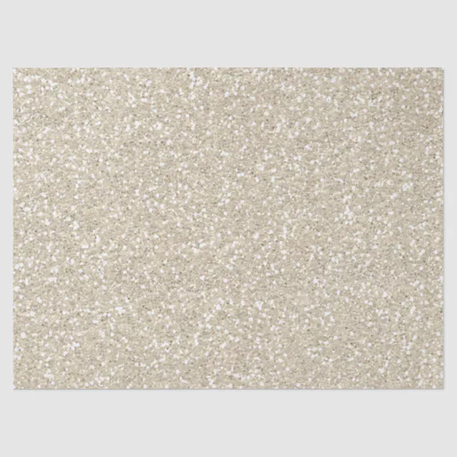 Gold Sparkle Faux Glitter Tissue Paper | Zazzle