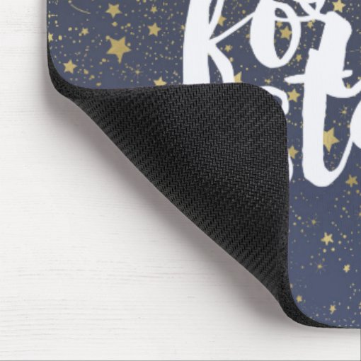 Gold Sparkling Stars Mouse Pad | Zazzle