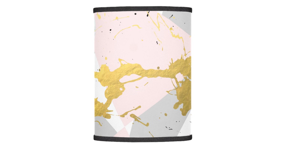 Gold Splatter Lamp Shade | Zazzle
