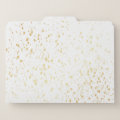 Gold Spots File Folder | Zazzle