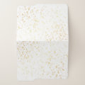 Gold Spots File Folder | Zazzle
