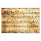 Gold Stained Sheet Music Tissue Paper | Zazzle