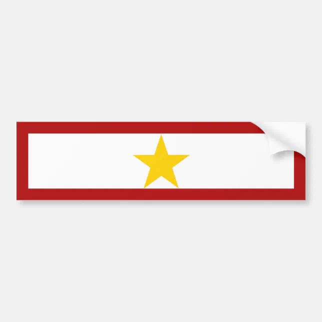 Gold Star Mother Bumper Sticker | Zazzle