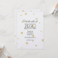 Gold Stars Invitation | Zazzle