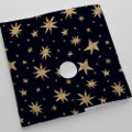 Gold Stars Navy Sky Trendy Starry Pattern Tissue Paper | Zazzle
