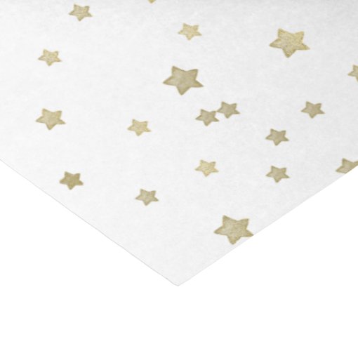 Gold Stars Tissue Paper | Zazzle