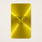 Gold Metallic Look Business Cards | Zazzle.com