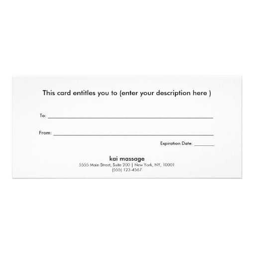 Gold Stripe Navy Blue Gift Certificate | Zazzle