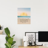 Gold Sun Namaste Definition Poster | Zazzle
