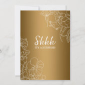 Gold Surprise 80th Birthday Invitation | Zazzle