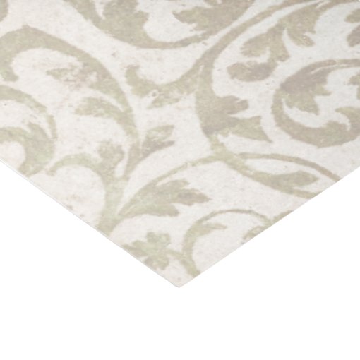Gold Swirl Vintage Decoupage Distressed Tissue Paper | Zazzle