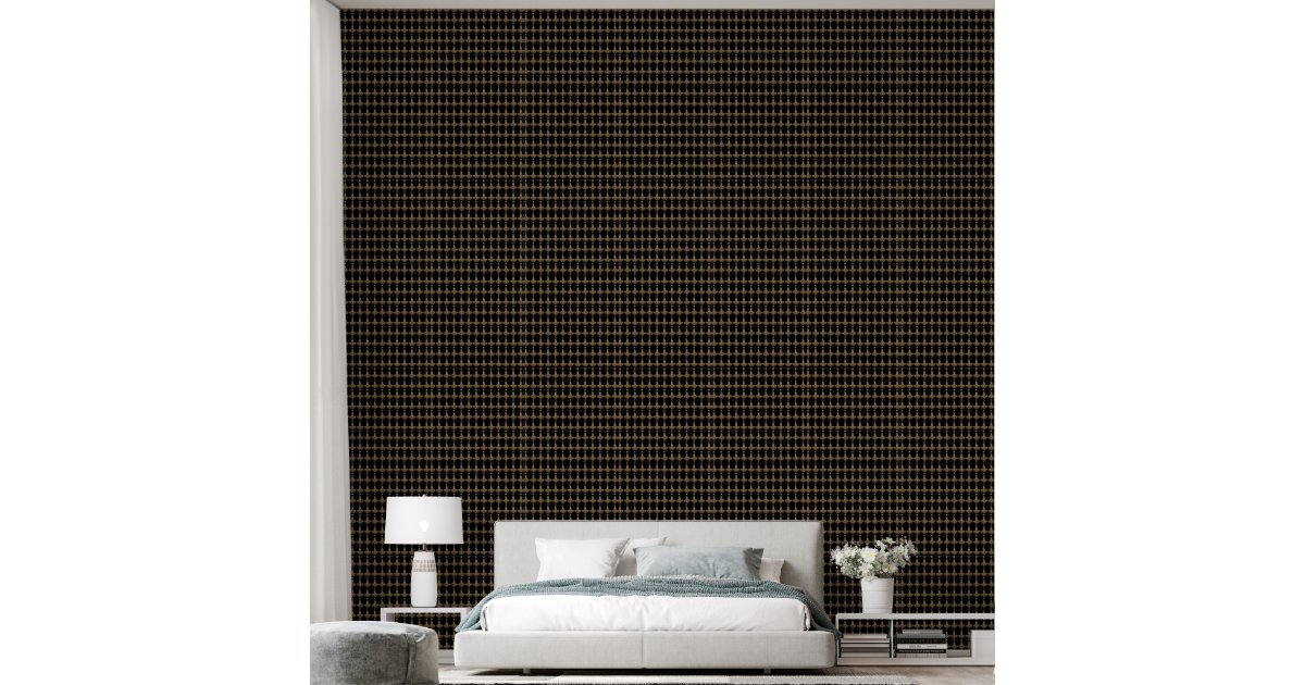 Gold Thor Hammer black textured vinyl wallpaper Wallpaper | Zazzle