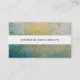 Gold & turquoise stone gemstone mineral business card | Zazzle
