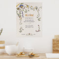 Gold Welcome Sign Medieval Ornament Wedding | Zazzle