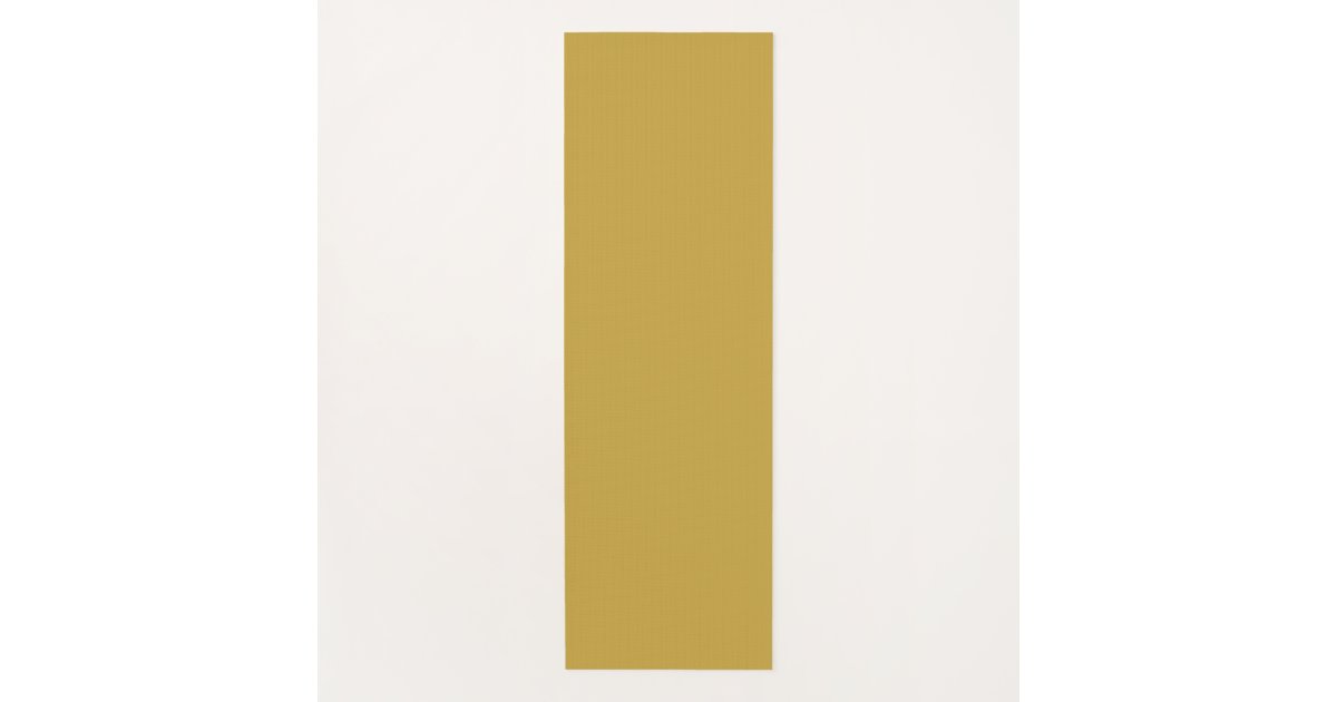 Gold Yoga Mat | Zazzle