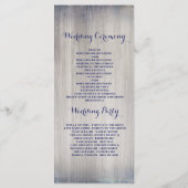 Golden Anchor Nautical Wedding Programs | Zazzle