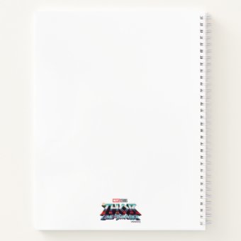Golden Armor Thor Love and Thunder Graphic Notebook | Zazzle