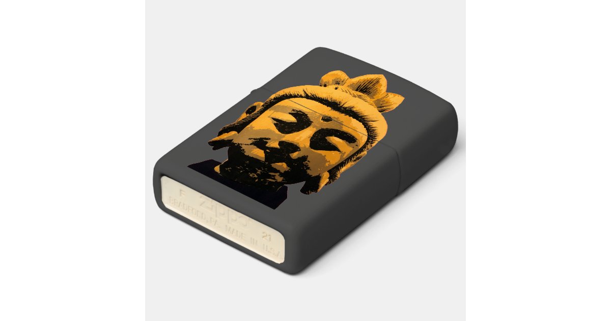 Golden Buddha Head Zippo Lighter | Zazzle
