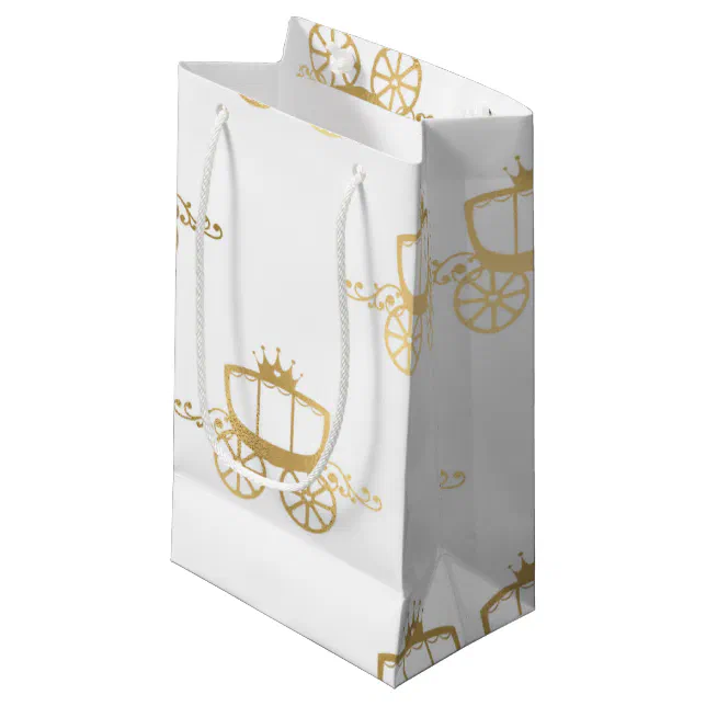 Golden Coaches Cinderella Princess Royal Magic Small Gift Bag | Zazzle