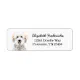 Golden Doodle Dog Return Address Labels | Zazzle