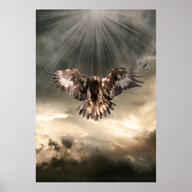 Golden Eagle Poster | Zazzle