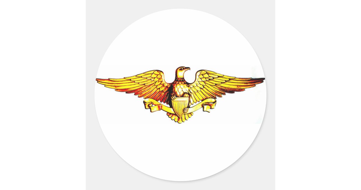 GOLDEN EAGLE stickers | Zazzle