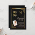 Golden Elegance: Celebrating the Years of Success Invitation | Zazzle