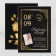 Golden Elegance: Celebrating the Years of Success Invitation | Zazzle