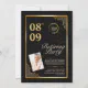 Golden Elegance: Celebrating the Years of Success Invitation | Zazzle