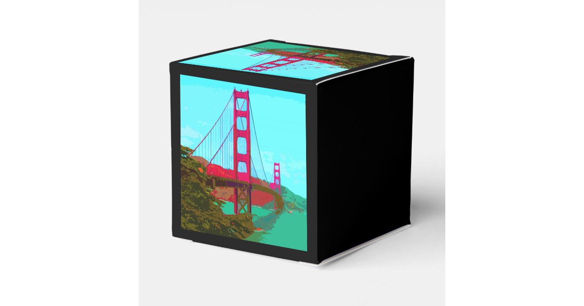 Golden_Gate_Bridge_2015_0422 Favor Boxes | Zazzle