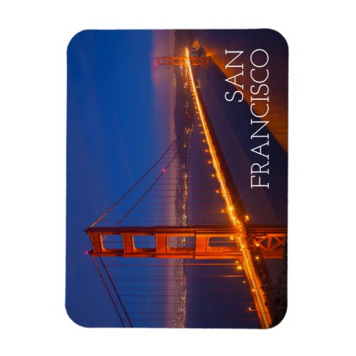 Golden Gate Bridge, California Magnet | Zazzle