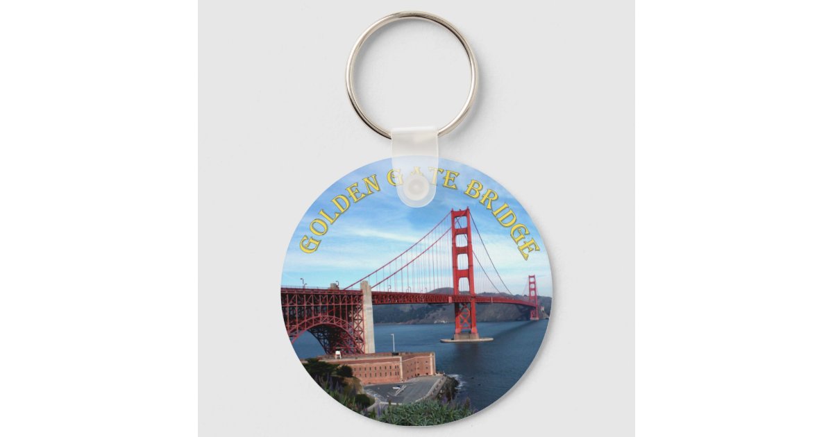 Golden Gate Bridge Keychain | Zazzle