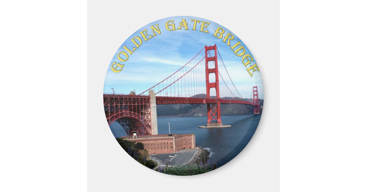 Golden Gate Bridge Magnet | Zazzle