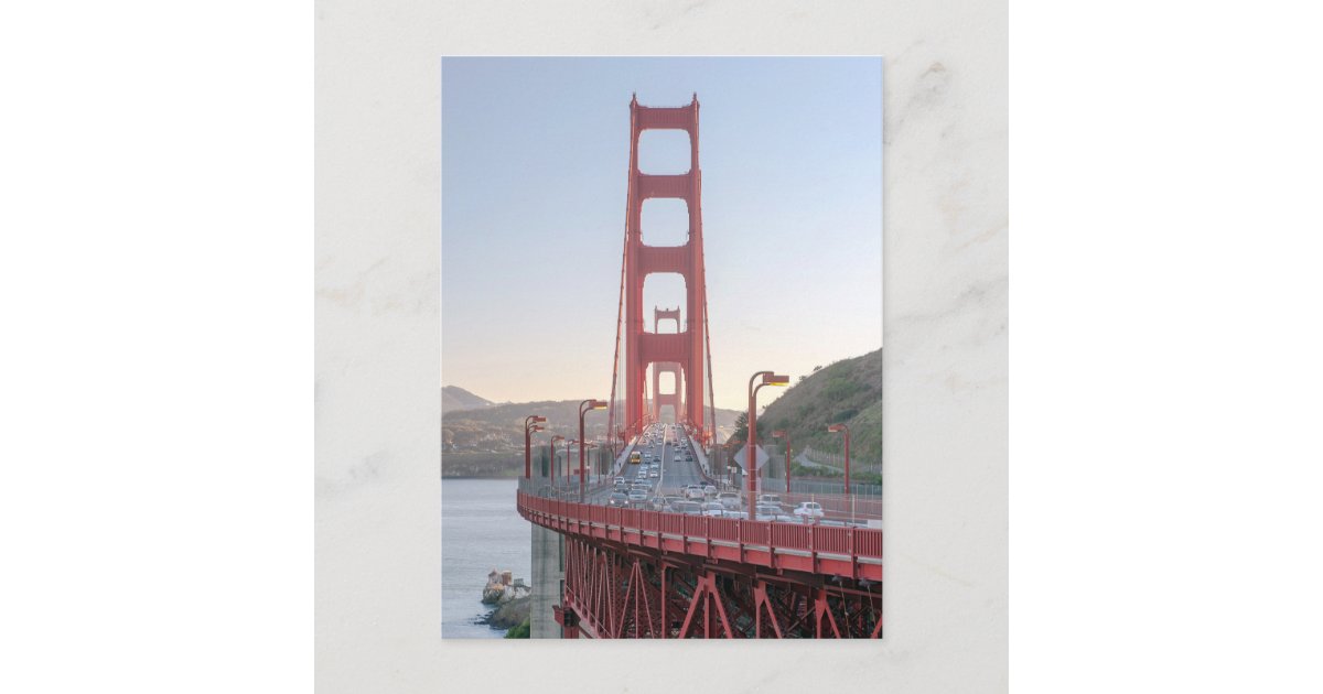 Golden Gate Bridge Postcard | Zazzle