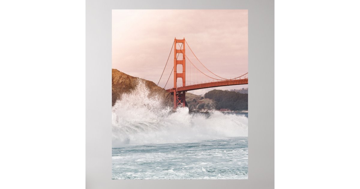 GOLDEN GATE BRIDGE POSTER | Zazzle.com