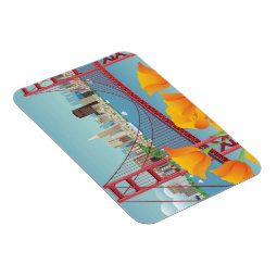 Golden Gate Bridge | San Francisco, CA Magnet | Zazzle