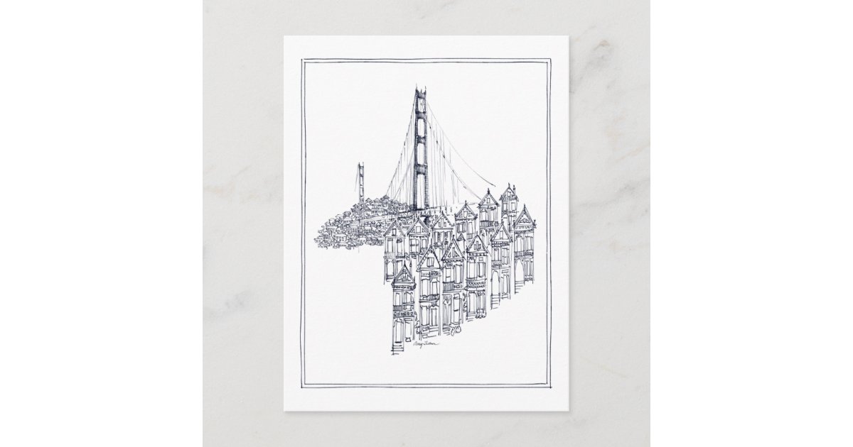 Golden Gate Postcard | Zazzle