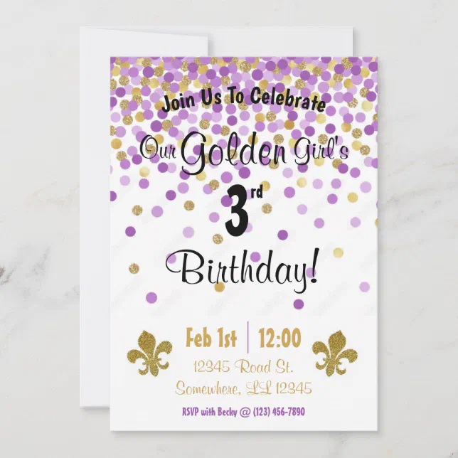 Golden Girls Birthday Invitation | Zazzle