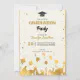 Golden graduation party Invitation | Zazzle