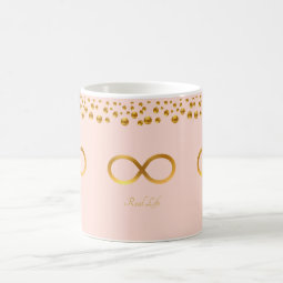 Golden Infinity Symbol Coffee Mug | Zazzle