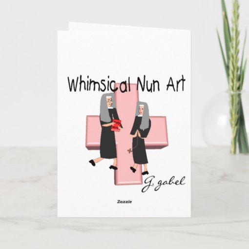 Golden Jubilee Gifts for Nuns Card | Zazzle