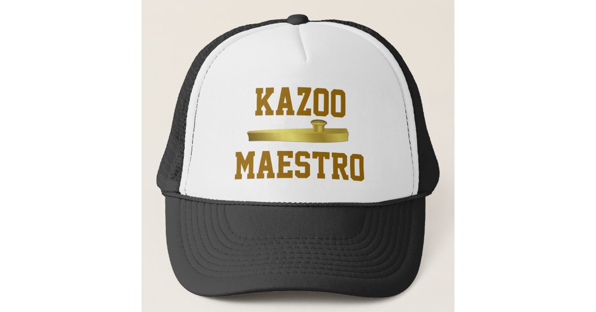 Golden Kazoo Musical Instrument Musicians Hat | Zazzle