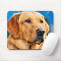 Golden Labrador Retriever Mouse Pad | Zazzle