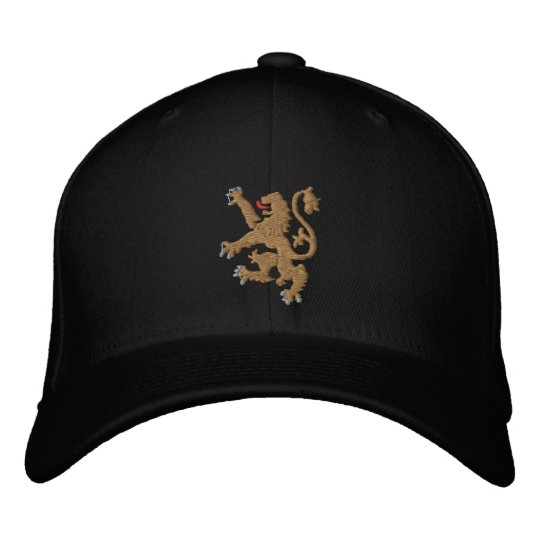 Golden lion Embroidered King of Kings Cap | Zazzle.com