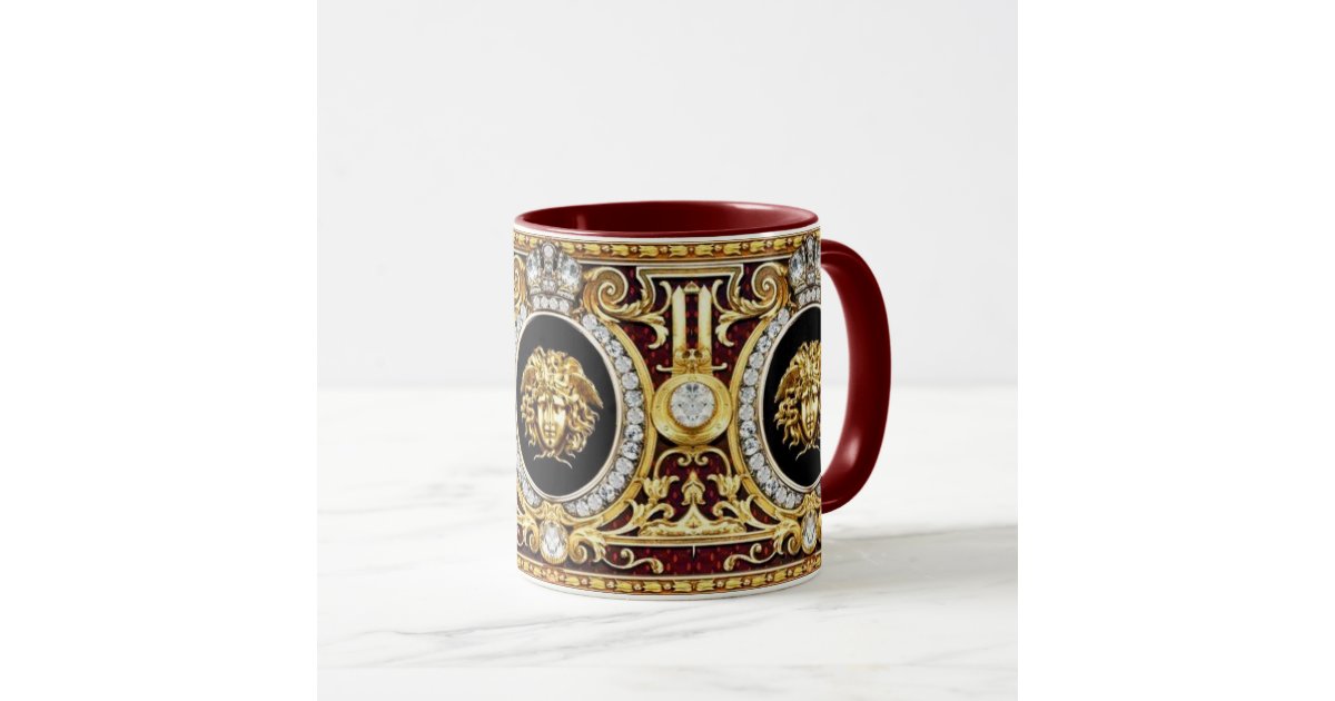 Golden Medusa Gems - Mug | Zazzle