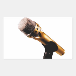 Microphone Stickers | Zazzle